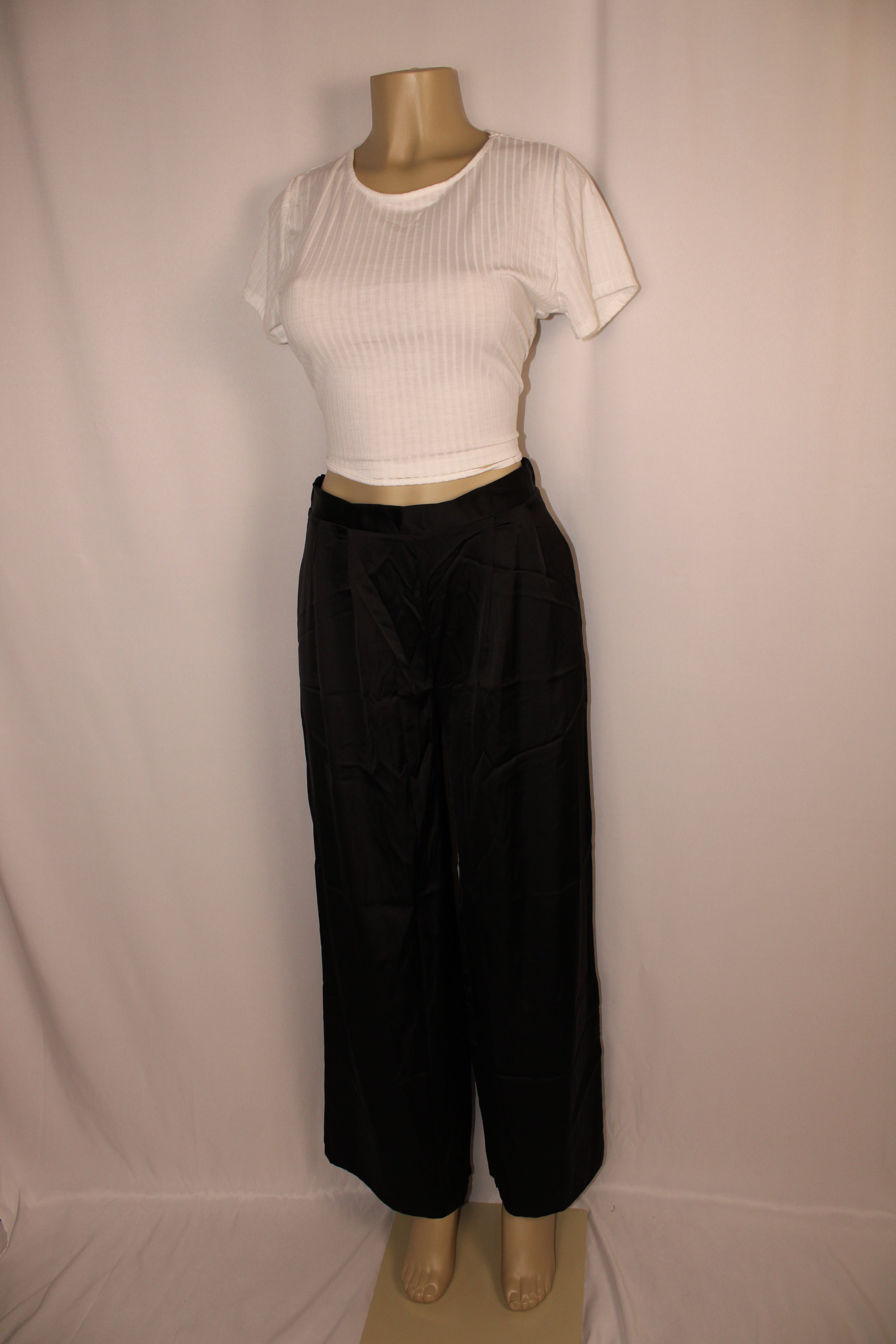 Satin Slacks | Women's Satin Pants - Pink Honey Boutique | Pink Honey ...